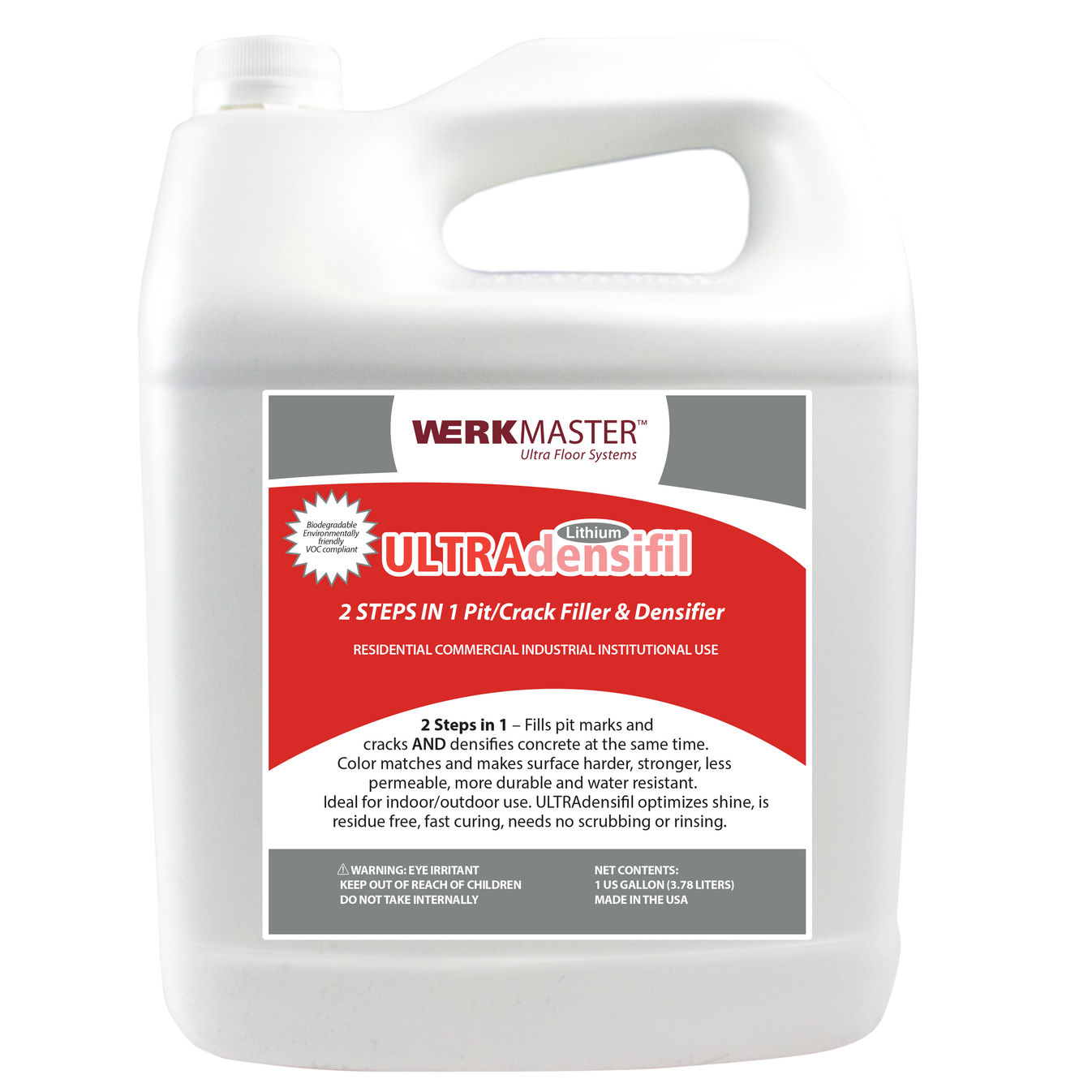 Buy WerkMaster UltraDensifil - Unlock the Ultimate Shine for Polished Concrete, Stone & Terrazzo