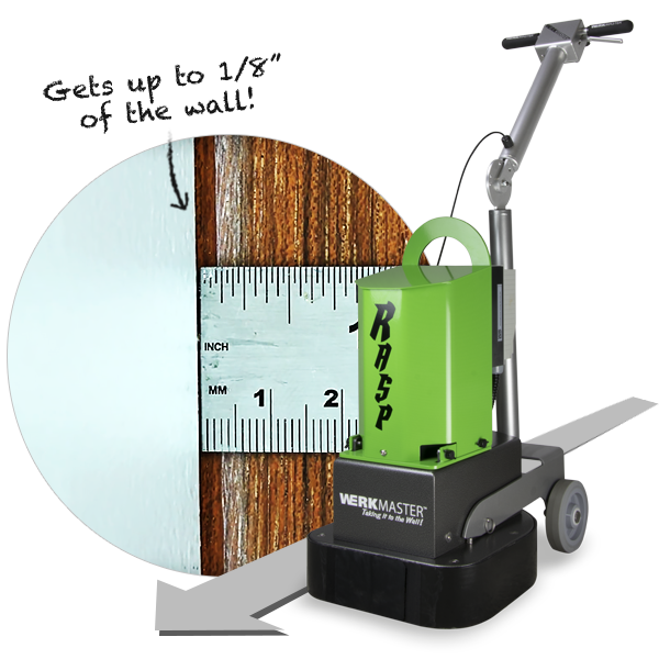 Hardwood Floor Sanding Machine: WerkMaster RASP