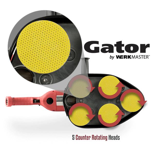 Handheld Hardwood Floor Sanding Machine and Edger : WerkMaster GATOR