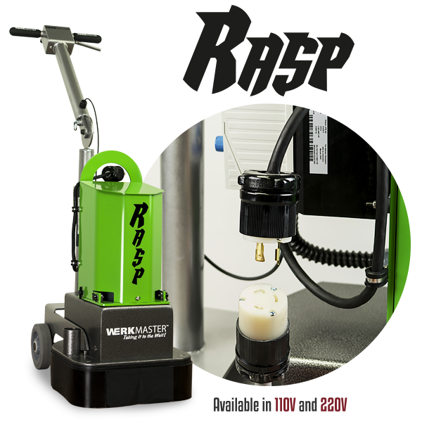 Hardwood Floor Sanding Machine: WerkMaster RASP