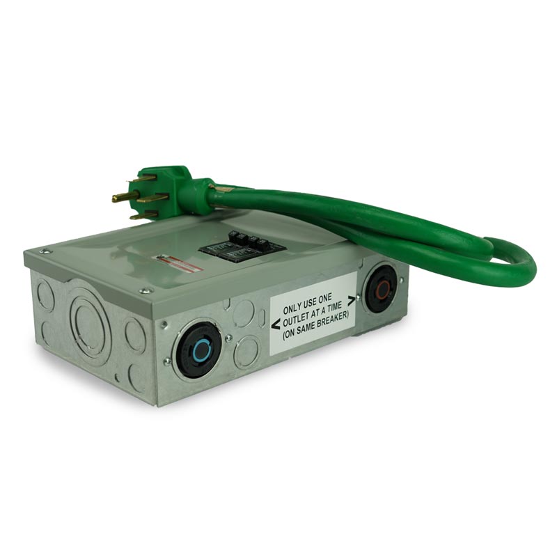 RANGE PLUG BREAKOUT BOX 2x20A – Werkmaster